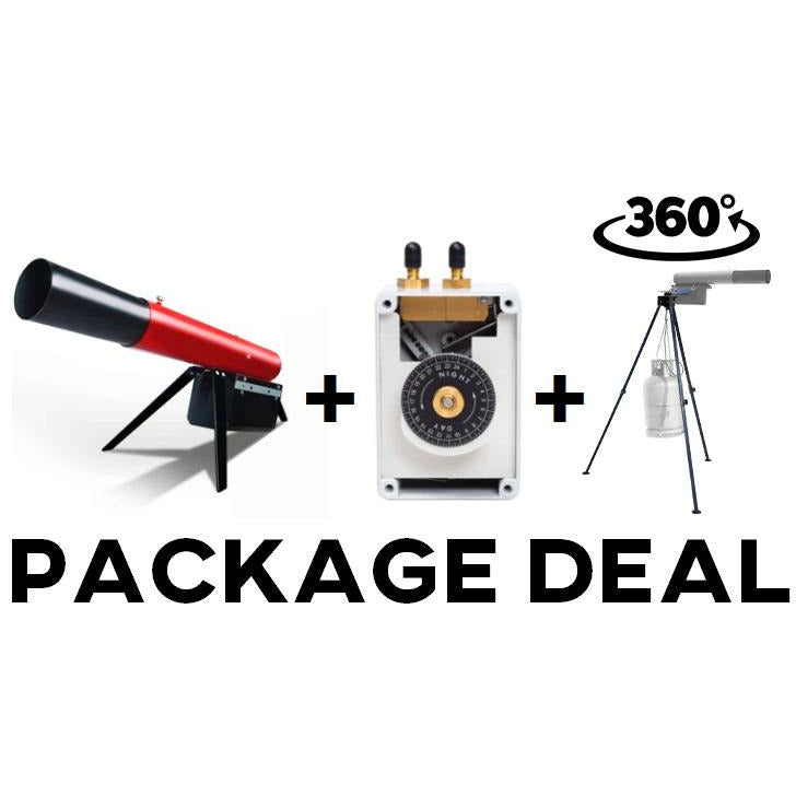 BIRD SCARE GUN - COMPLETE SETUP – Bird Scare Guns - The #1 Bird Scare Gun!